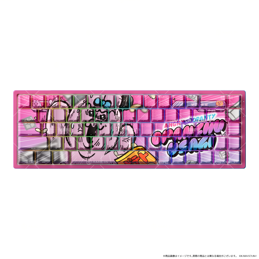 おぱんちゅうさぎ｜AMICIS ゲーミングキーボード 65HE