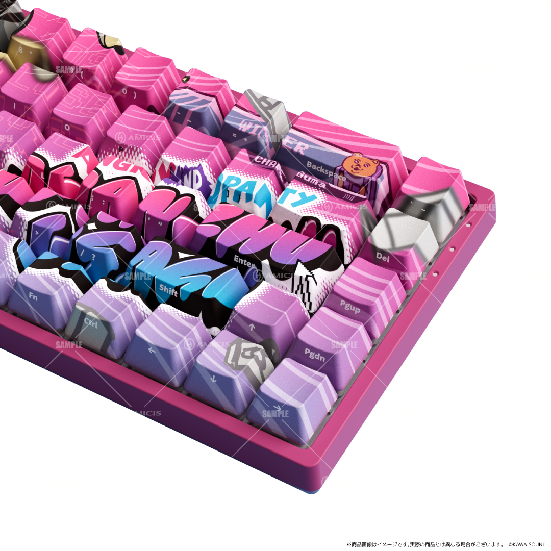 おぱんちゅうさぎ｜AMICIS ゲーミングキーボード 65HE